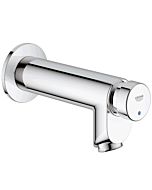Grohe Selbstschluss-Durchgangsventil Euroeco CS chrom, Markierung blau ...