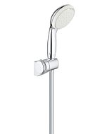 Grohe Tempesta 100 Wannenset 26406001 chrom, mit Wandbrausehalter, 2 ...