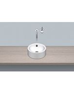 Alape Ab. Aufsatz-Waschtisch 3207200000 80x45,5x7,5cm, weiß, ohne ...