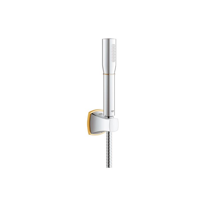 Grohe Grandera Wandhalterset 27993IG0 chrom gold, Ø 70 mm