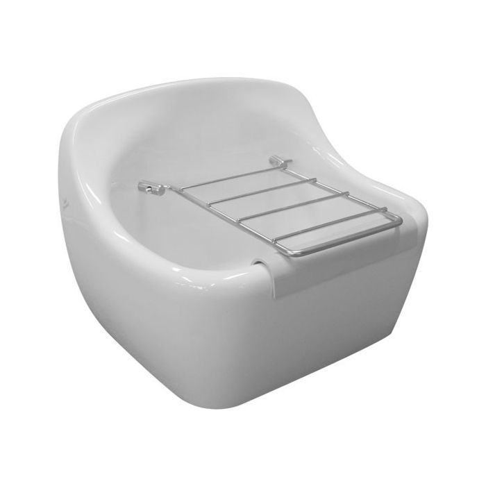 Ideal Standard Ausgussbecken Duoro R380601 weiss 44,5 cm mit vorderem ...