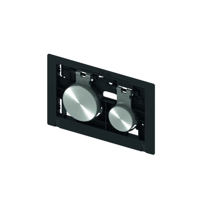 TECEloop 9240665 for WC control panel, buttons matt chrome