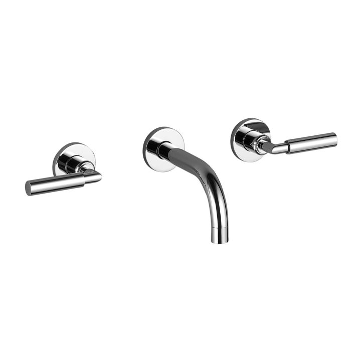 Dornbracht Waschtisch Wand Armatur Tara 3671788200 chrom, Ausladung 240 ...