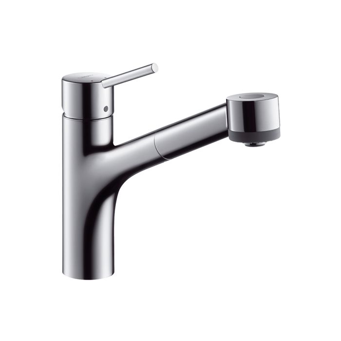 hansgrohe Talis S 32841000 Single lever kitchen mixer with pull-out ...