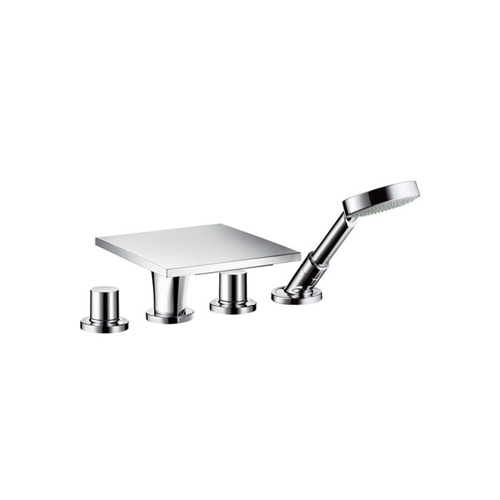 hansgrohe Fertigmontageset Axor Massaud 18453000 4-Loch ...
