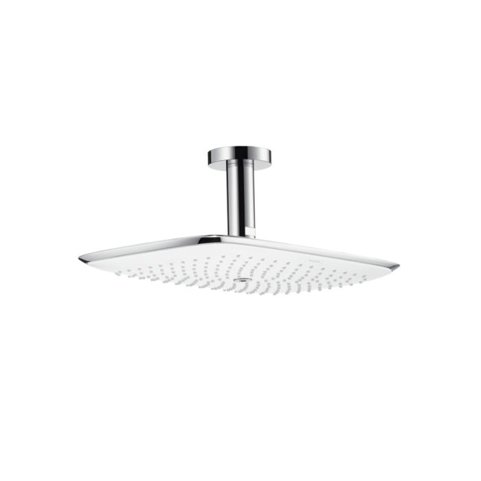 hansgrohe PuraVida 27390400 PuraVida 400 Air 1jet overhead shower with ...