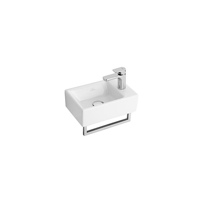 Villeroy & Boch Memento towel rail 874934D7 Stainless Steel high-gloss ...