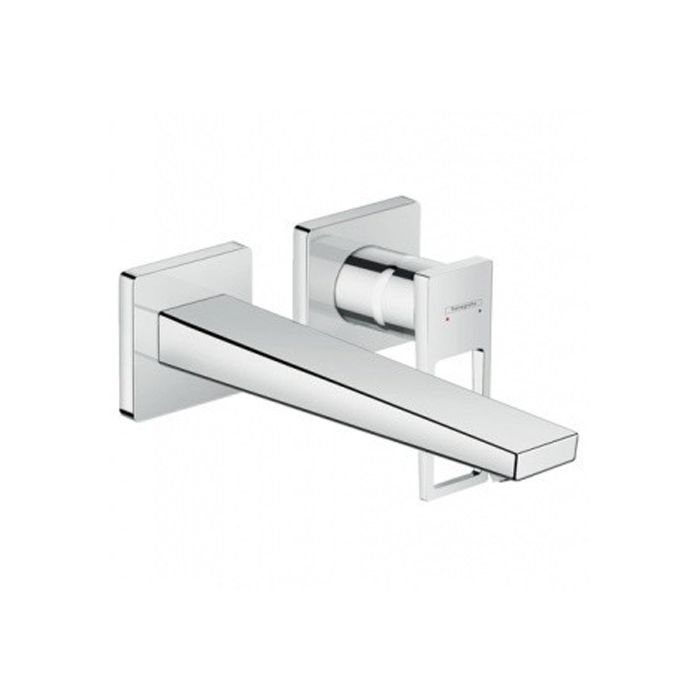 hansgrohe Metropol Waschtischarmatur 74526000 chrom, für Wandmontage ...