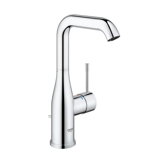 Grohe Essence new single-lever basin 32628001 L-size, chrome, swivel spout