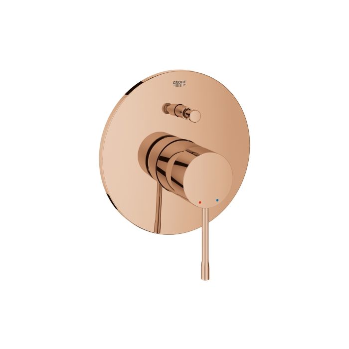 Grohe Essence Wannenarmatur 19285DA1 warm sunset, Unterputzarmatur