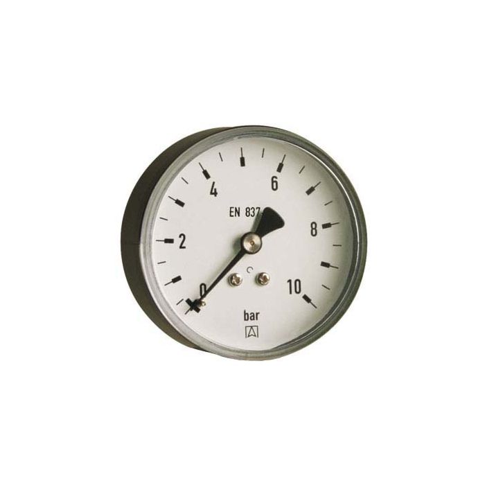 Afriso Rohrfedermanometer 63539 G 1/4 B, 10 bar, Gehäuse-d= 63mm