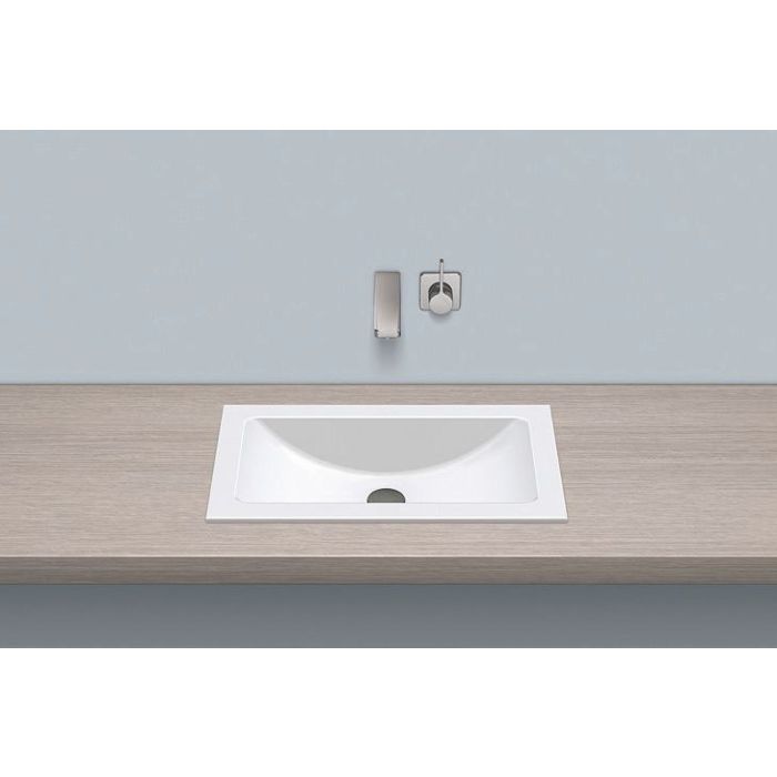 Alape EB built-in basin 2201100000 585 x 347 mm, white, with tap hole ...
