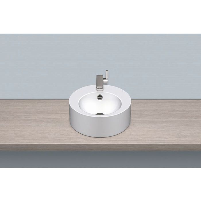 Alape Ab. countertop washbasin 3004200000 Ø 40cm, white, with tap hole ...