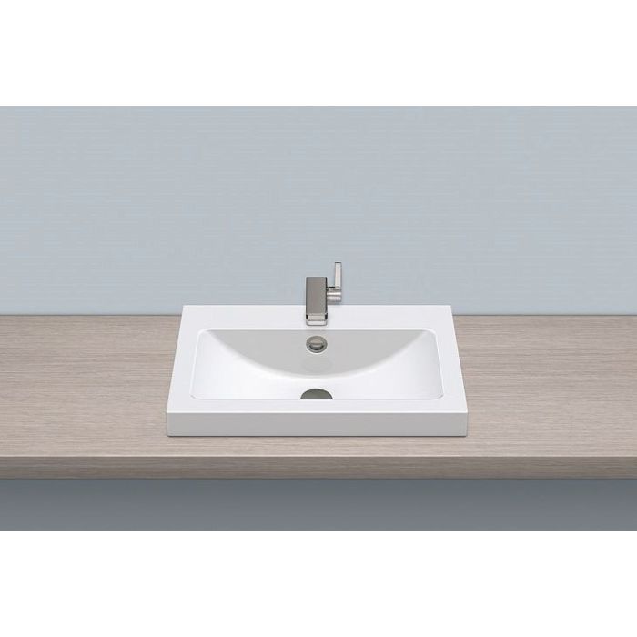 Alape Aufsatzwaschtisch AB.R585H.1 3202000000 58,5 x 40,5 cm, weiss ...