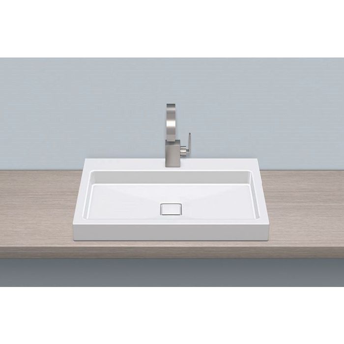 Alape sit-on basin X.plicit 3209000000 70x46cm white, tap hole, no ...