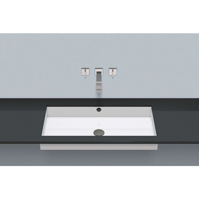 Alape Ub. Unterbaubecken 3227701000 75.4x37.9cm, white, without tap ...