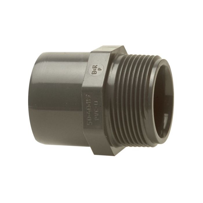 Bänninger PVC-U transition socket nipple 1610118012 63-50mmxR 2, DN 50 ...