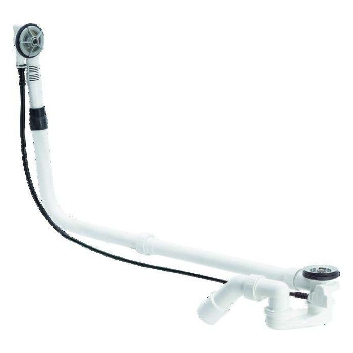 Bette waste / overflow set B603-000 d = 52mm, 1070mm, special, white