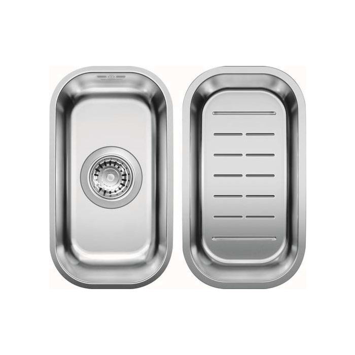 Blanco Supra 180 U évier 518198 20,1x36,1 cm, finition brosse Inox ...