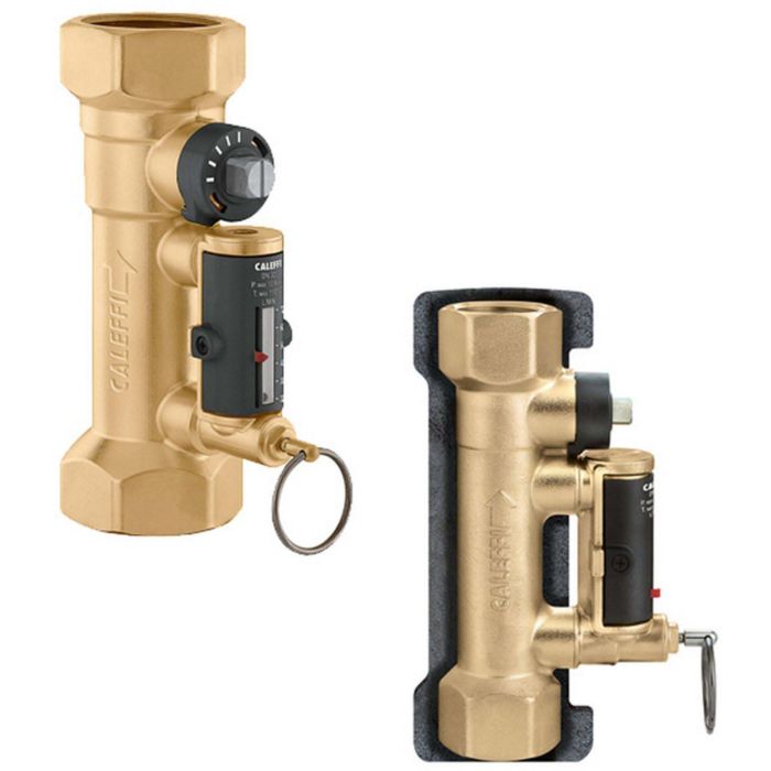 Caleffi balancing valve 132602 2000 ", 10-40 l/min, with flow meter