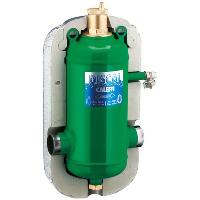 Caleffi Discal Air and Dirt Separators 551063 DN 65, steel housing, Air ...