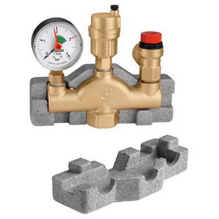 Caleffi boiler safety group 302631 2000 ", 3 bar, with insulation, up ...