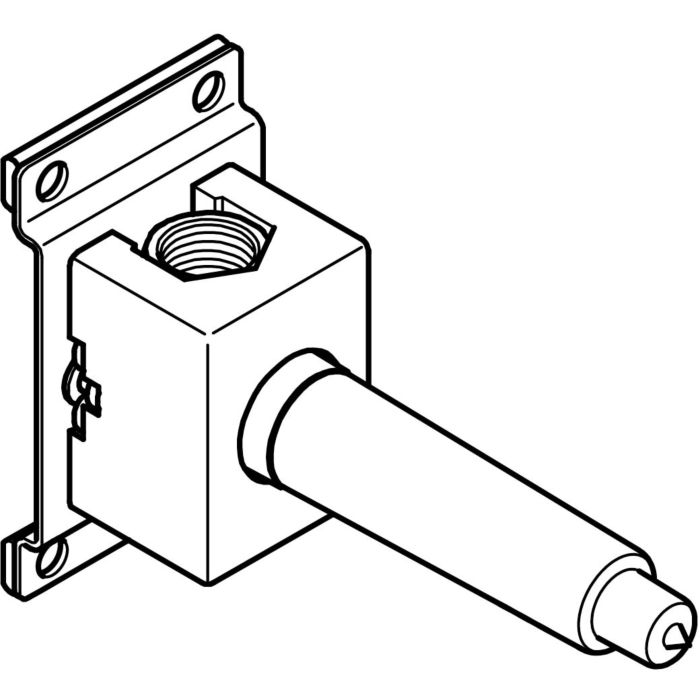 Dornbracht UP-Grundkörper 3560897090 für Wandbefestigung, 3/4"