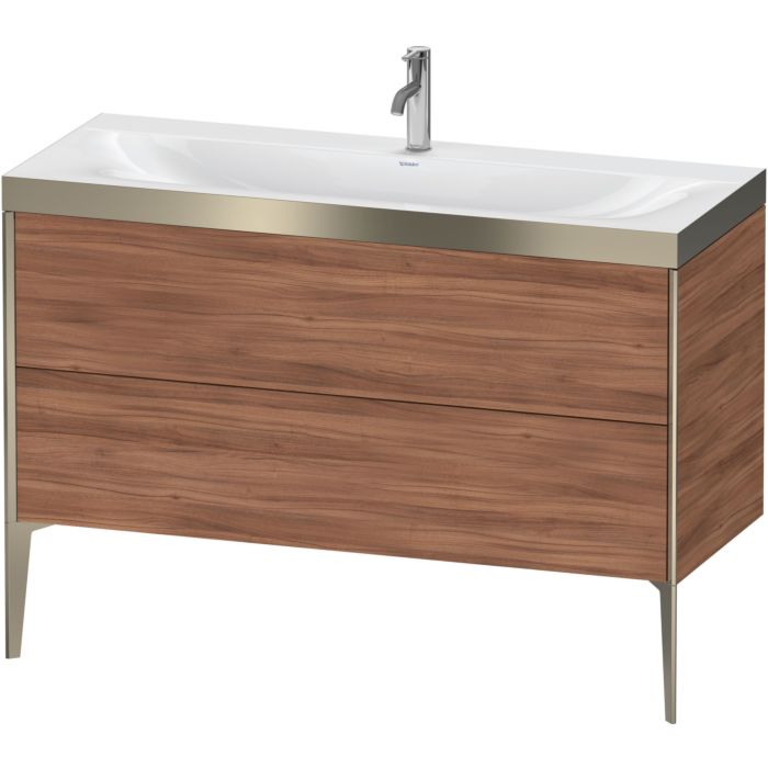 XViu Duravit vasque XV4712OB179P 120x48cm, 2 tiroirs, 2000 , champagne ...