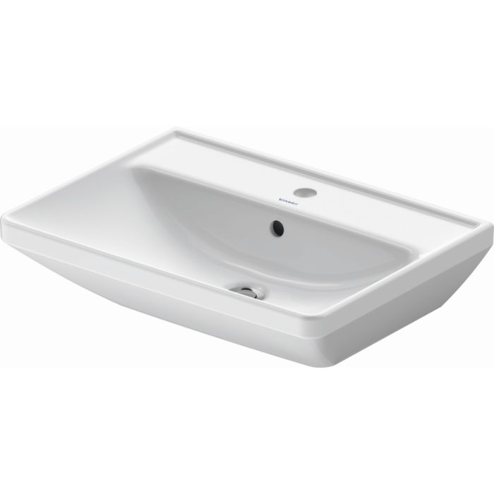 Duravit D-Neo washbasin 2366600000 60 x 44 cm, with tap hole, overflow ...