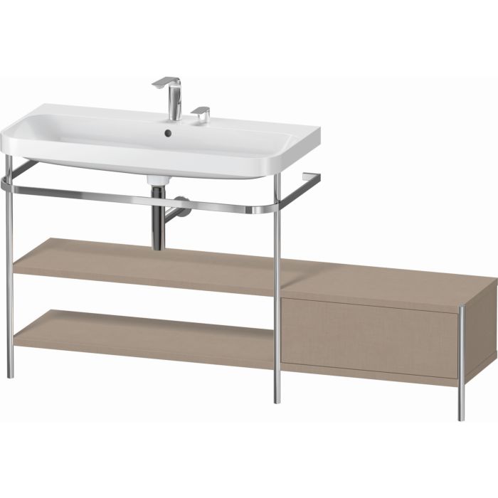 Duravit Happy D.2 Plus Möbelwaschtisch-Kombination HP4853E7575 160 x 49 ...