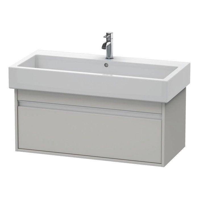 Duravit Ketho Waschtisch-Unterschrank KT668800707 95 x 44 cm, betongrau ...