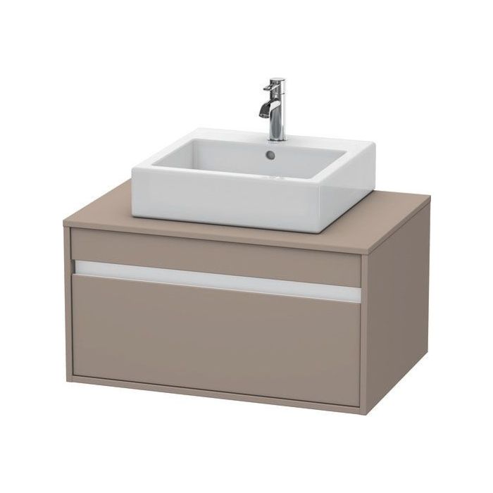 Duravit Ketho Waschtisch-Unterschrank KT669404343 80 x 55 cm, basalt ...