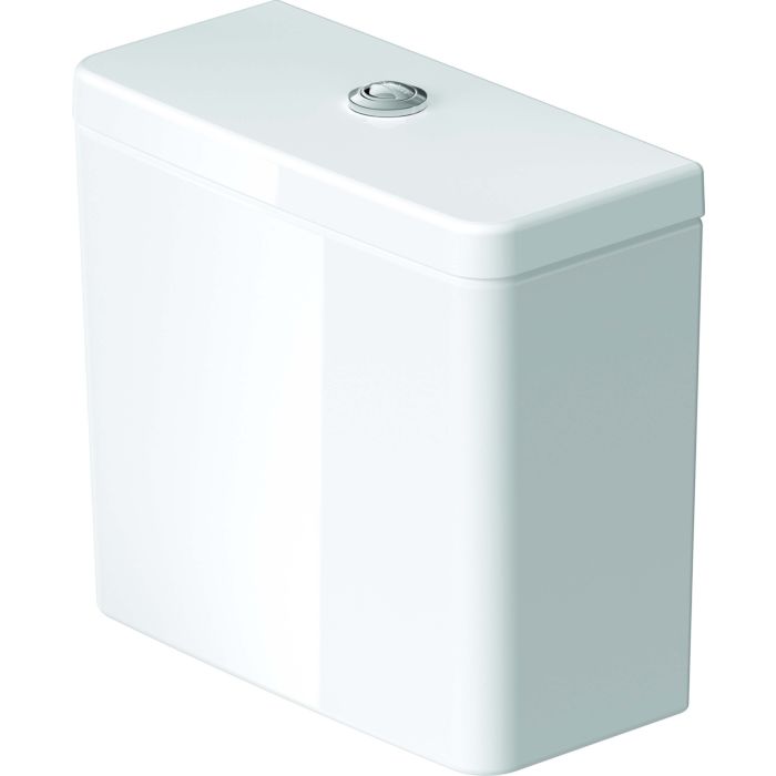 Duravit D-Neo cistern 0944100005 39.5x18cm, chrome, connection bottom left