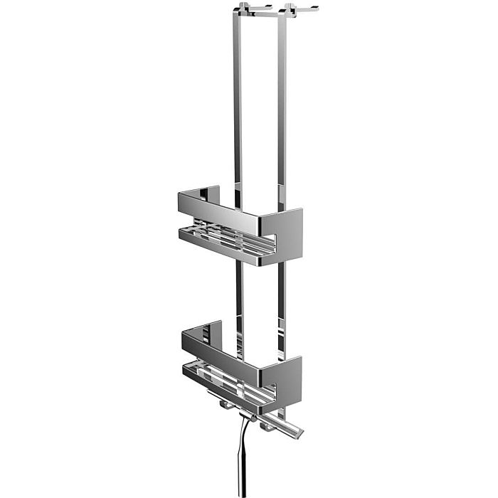 Emco System 2 door shelves 354500127 chrome, 2 deep corner baskets ...