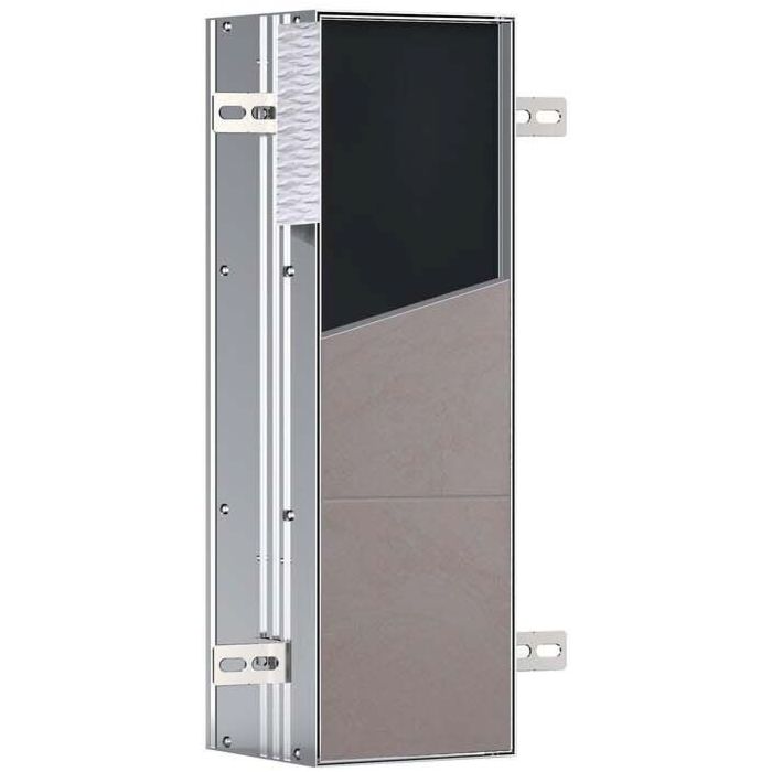 Emco Asis Plus WC module 975611005 hinged right, flush-mounted module ...