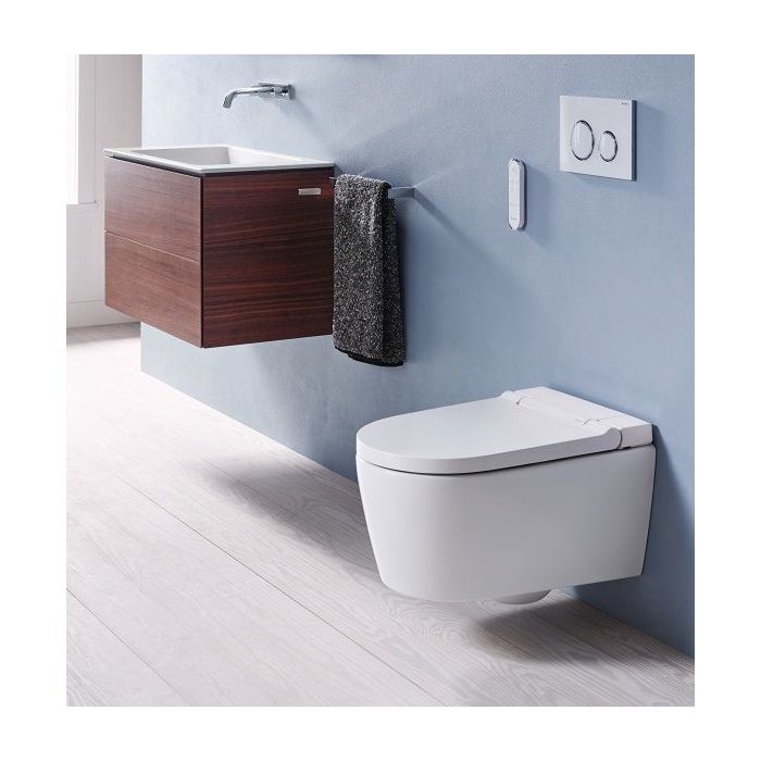 Geberit AquaClean Sela shower toilet frame complete unit; Sigma 20 ...