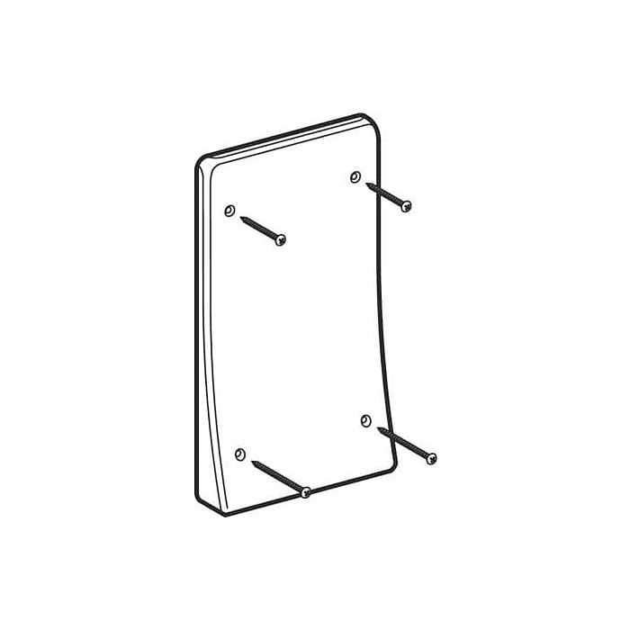Geberit cover plate for concealed siphon, for WT 854760001 and ...