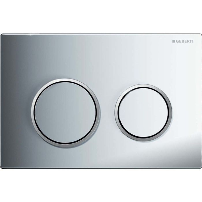 Geberit Omega 20 115085KH1 chromé / chromé satiné f. Citernes Omega