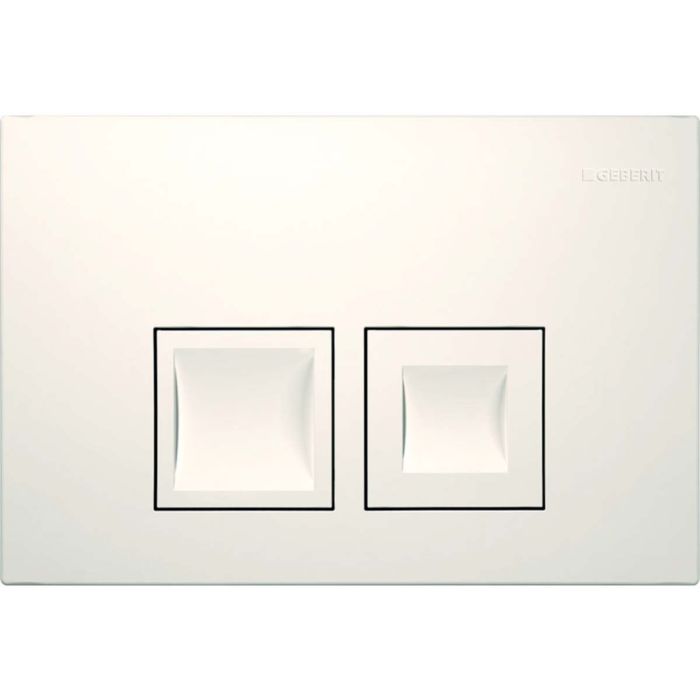 Geberit Delta 35 plaque de déclenchement 115135115 blanc -alpin, pour ...