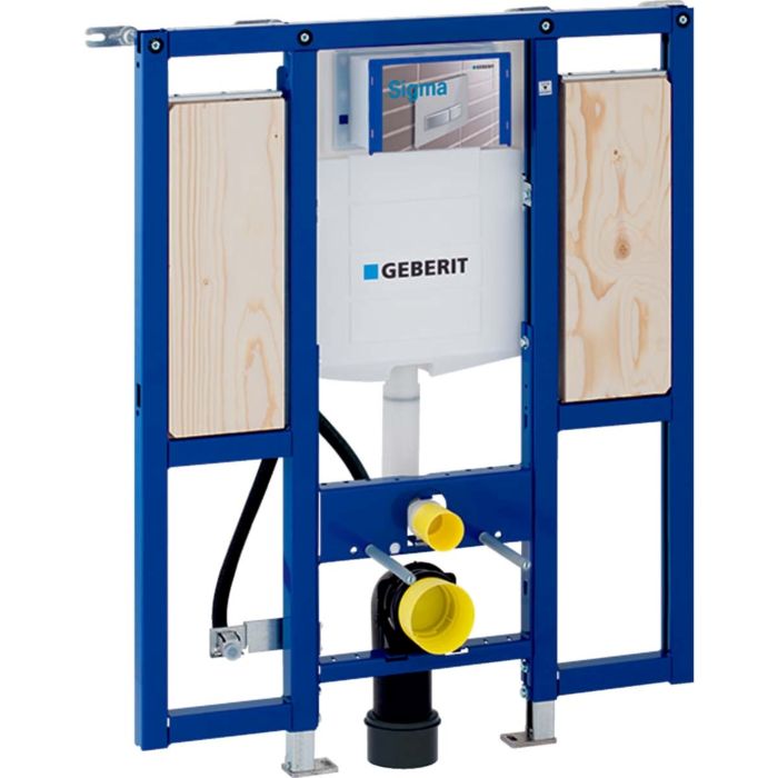 Geberit Duofix frame for wall-mounted toilet Sigma concealed cistern ...