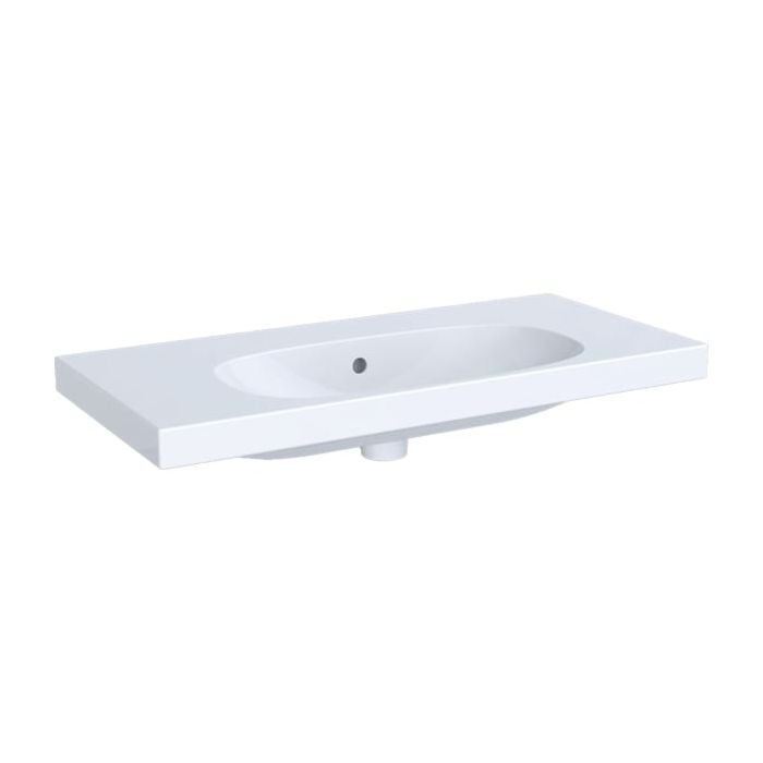 Geberit Acanto Waschtisch 500634012 90 x 42,2 cm, mit Überlauf, ohne ...