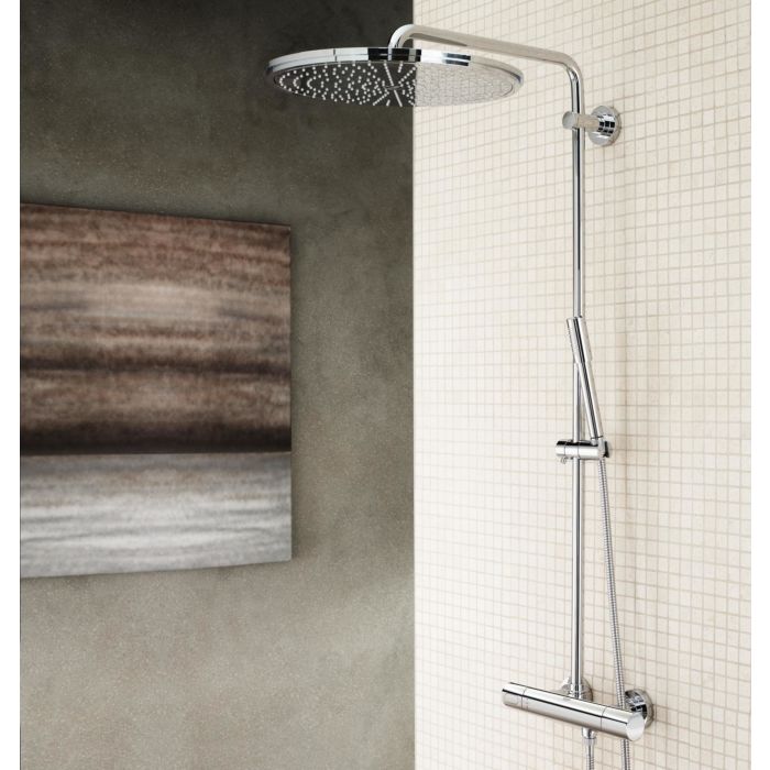 Grohe Rainshower 400 Duschsystem 27174001 chrom, mit Aufputz-Thermostat ...