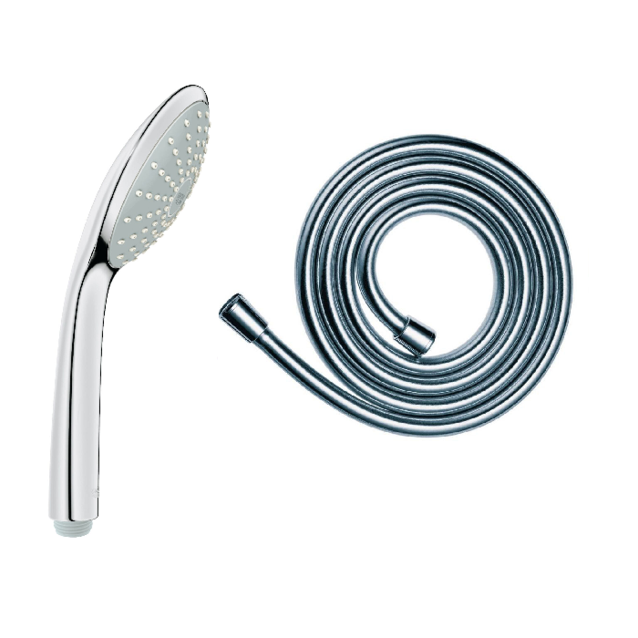 Grohe Euphoria 110 Mono Handbrause Set mit Brauseschlauch 160cm, chrom
