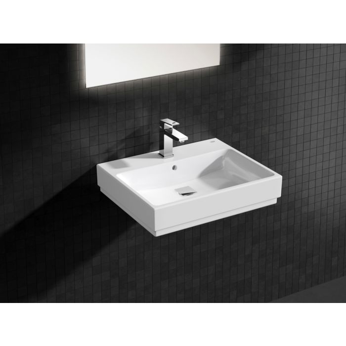 Grohe Cube Keramik Waschtisch Set 60m Waschtisch mit Eurocube Armatur