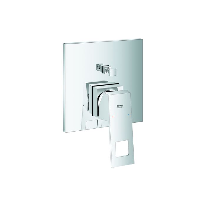 Grohe Eurocube Joy Fertigmontageset 24062000 chrom, UP-Wannenarmatur