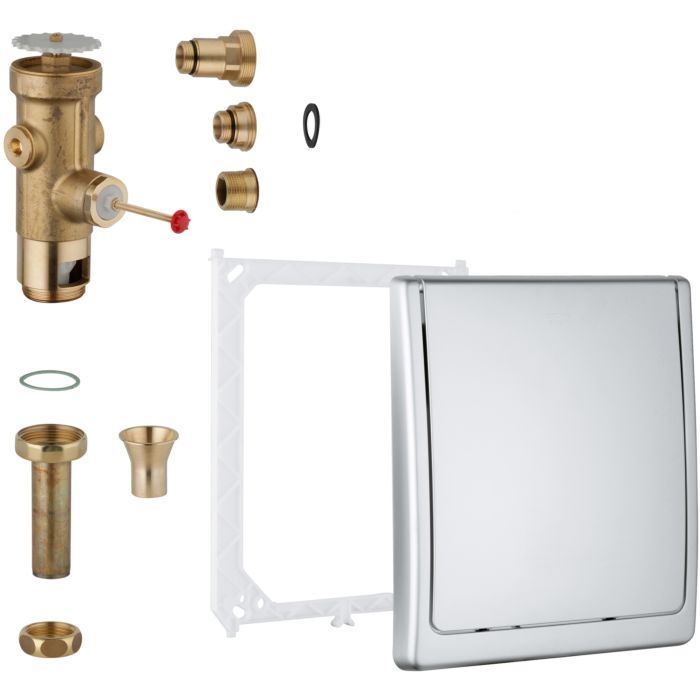 GROHE Flush valve for WC 42901000, chrome, UP, DN 20,