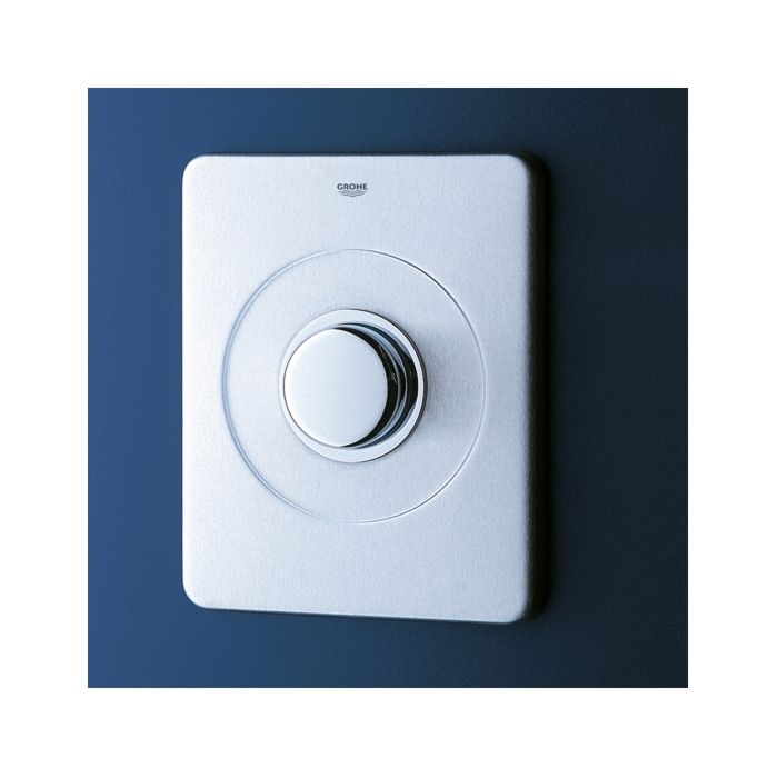 Grohe cover plate 43901 43901000 for in-wall Stainless Steel made of ...