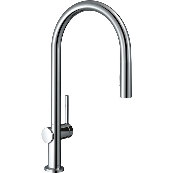 hansgrohe Talis M54 kitchen mixer 72801000 with pull-out spray 2jet ...