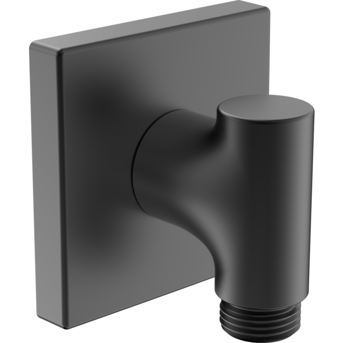 Hansa Wandanschlussbogen 290023-33 Wandmontage, G 1/2, eckig, schwarz matt
