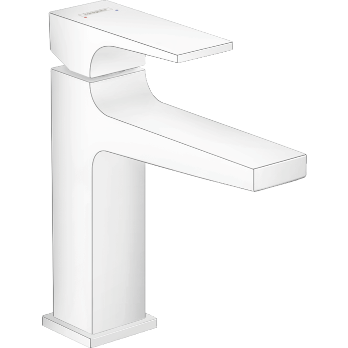 hansgrohe Metropol mitigeur lavabo 32507700 saillie 135 mm, bonde push ...